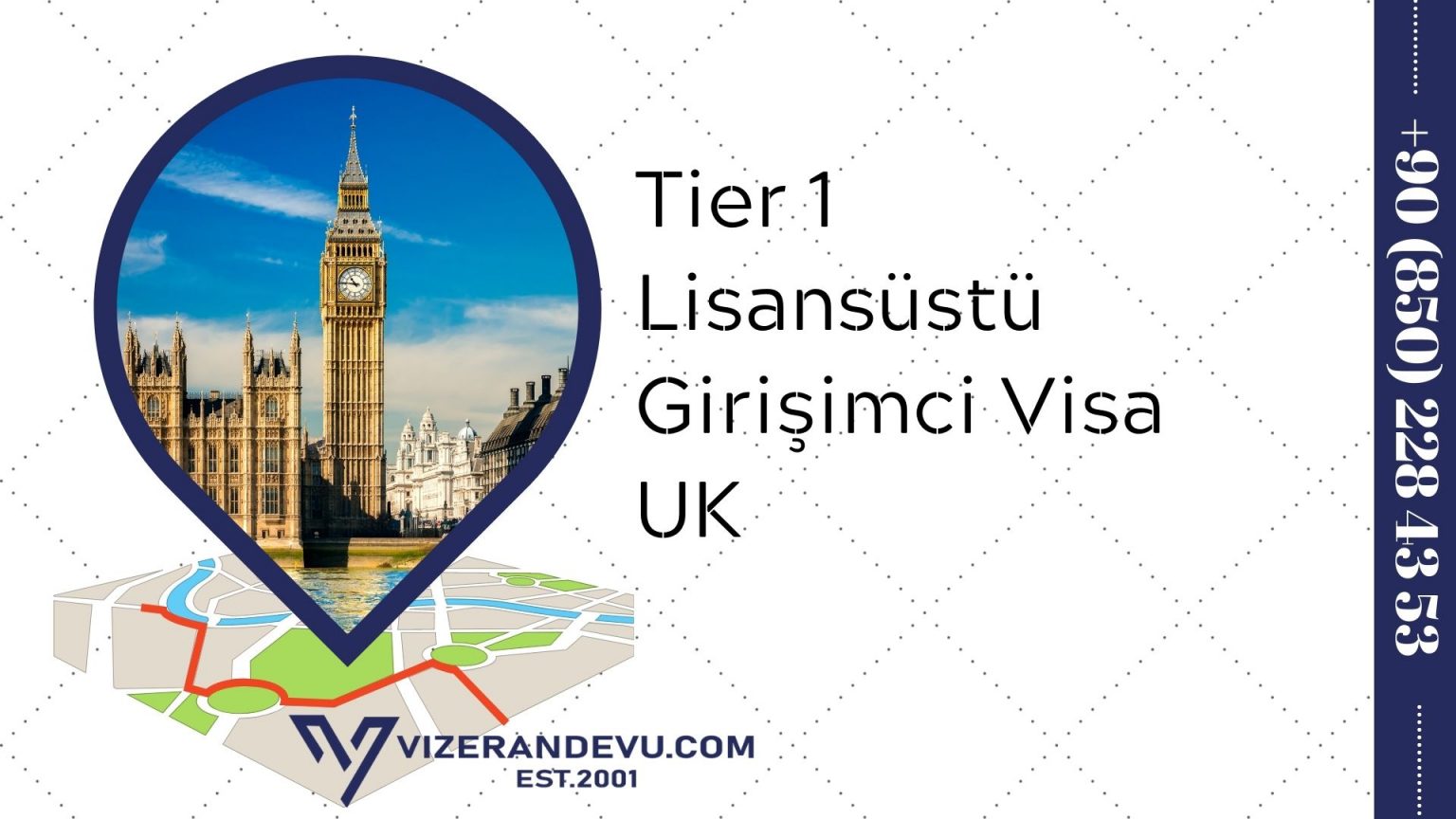 Tier 1 Lisansüstü Girişimci Visa UK - Vize Randevu